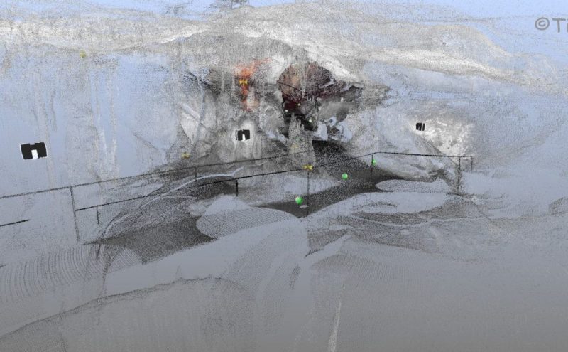 3D scanning in Pech-Merle – tracking in caves